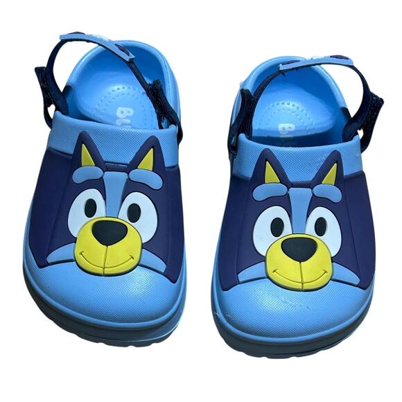 Ground Up | Shoes | Ground Up Bluey Toddler Strap Up Clogs Size 78 Nwt ...